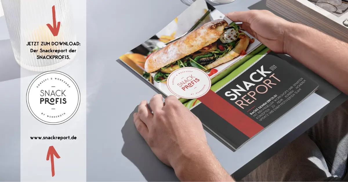 SNACKREPORT für Bäckereien ** Snackberatung der SNACKPROFIS